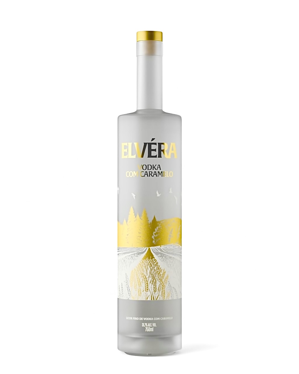 Elvéra Vodka com Caramelo – 750ml - Elvéra